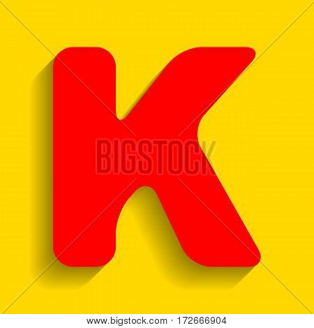 Letter K Sign Design Vector & Photo (Free Trial) | Bigstock
