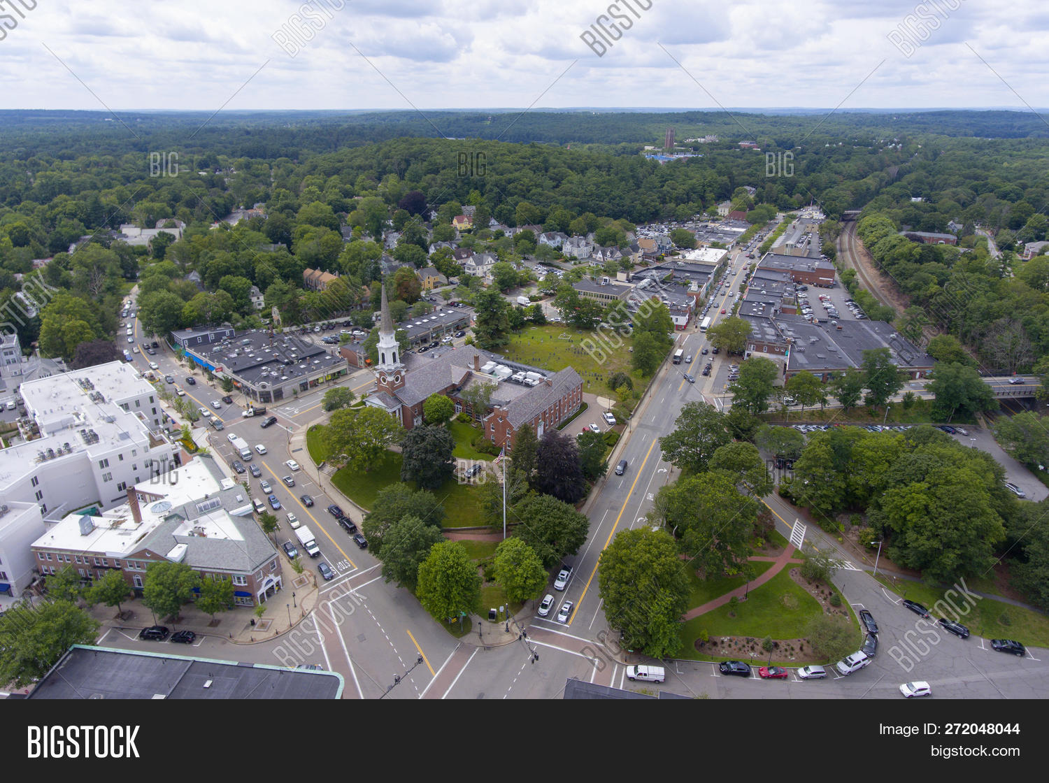 Aerial View Wellesley Image & Photo (Free Trial) | Bigstock