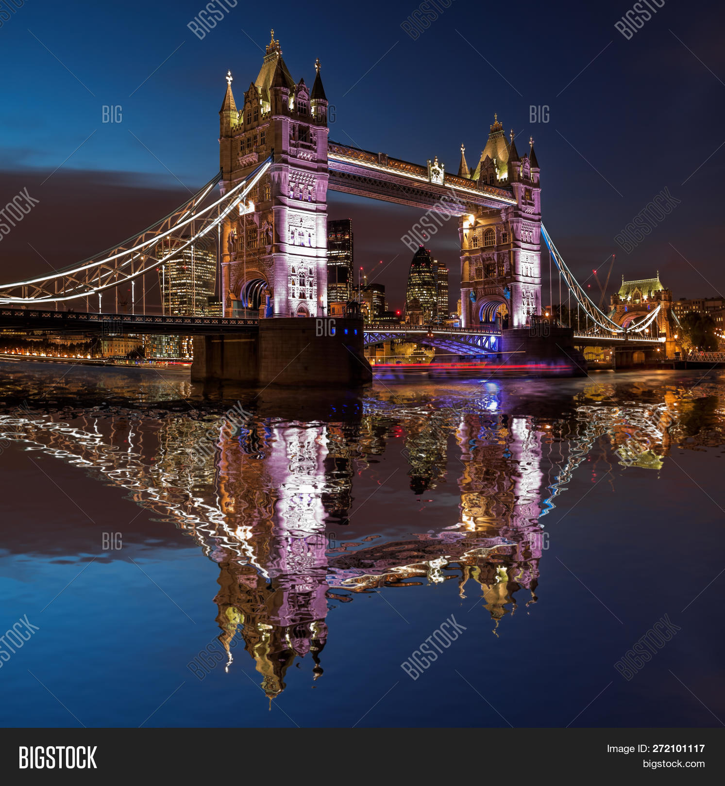 Tower Bridge Night Image & Photo (Free Trial) | Bigstock