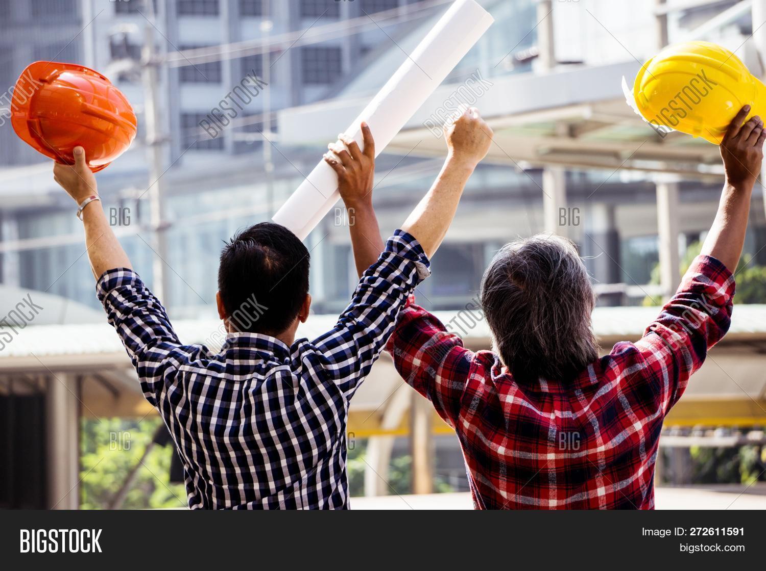 Happy Engineer Worker Image & Photo (Free Trial) | Bigstock