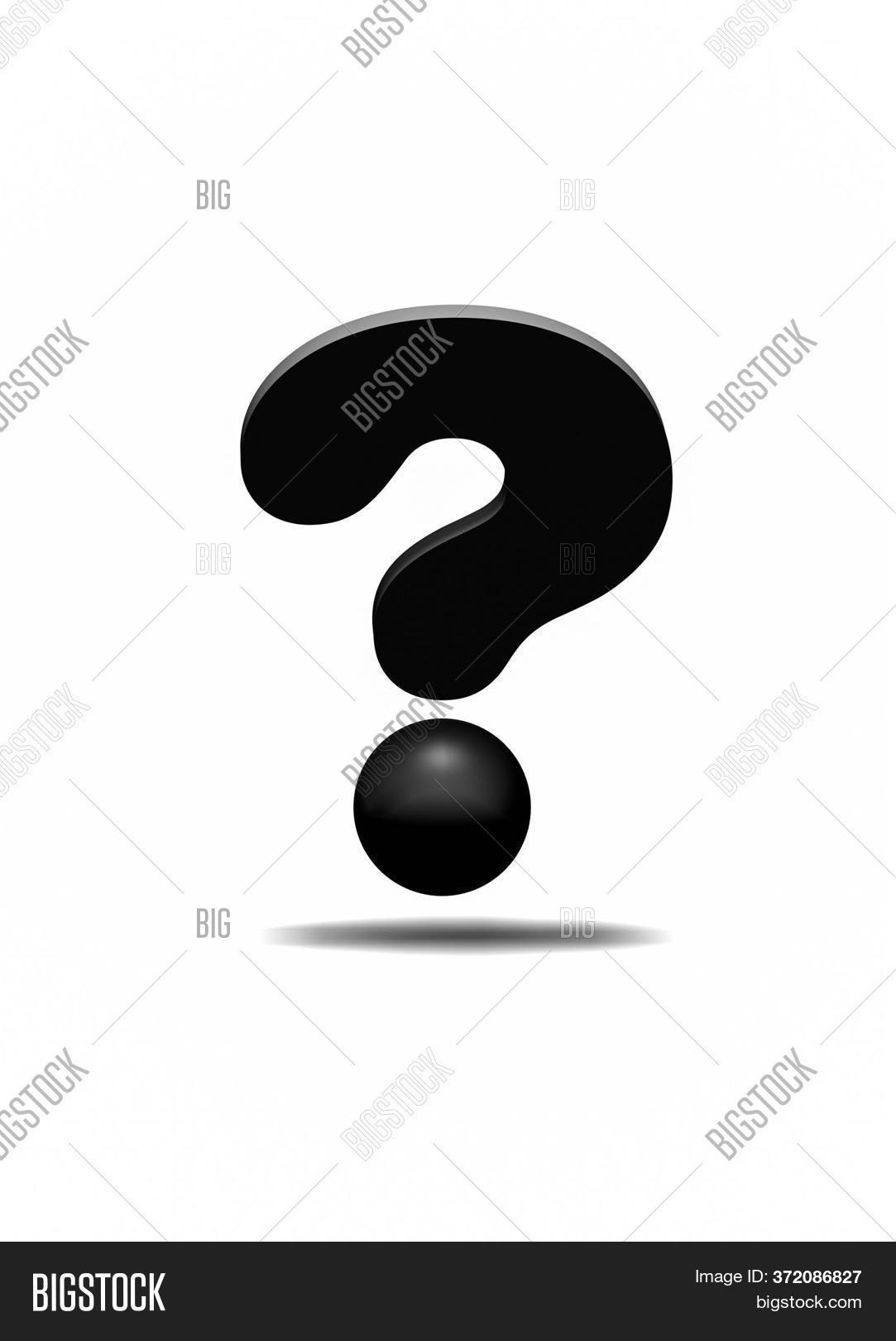 3d Model Question Mark Image & Photo (Free Trial) | Bigstock