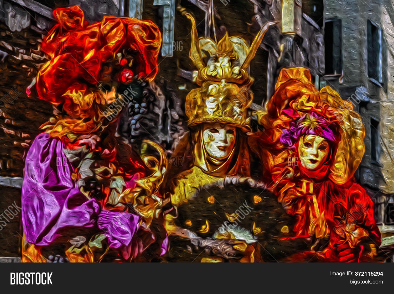 Carnival Revelers Image & Photo (Free Trial) | Bigstock