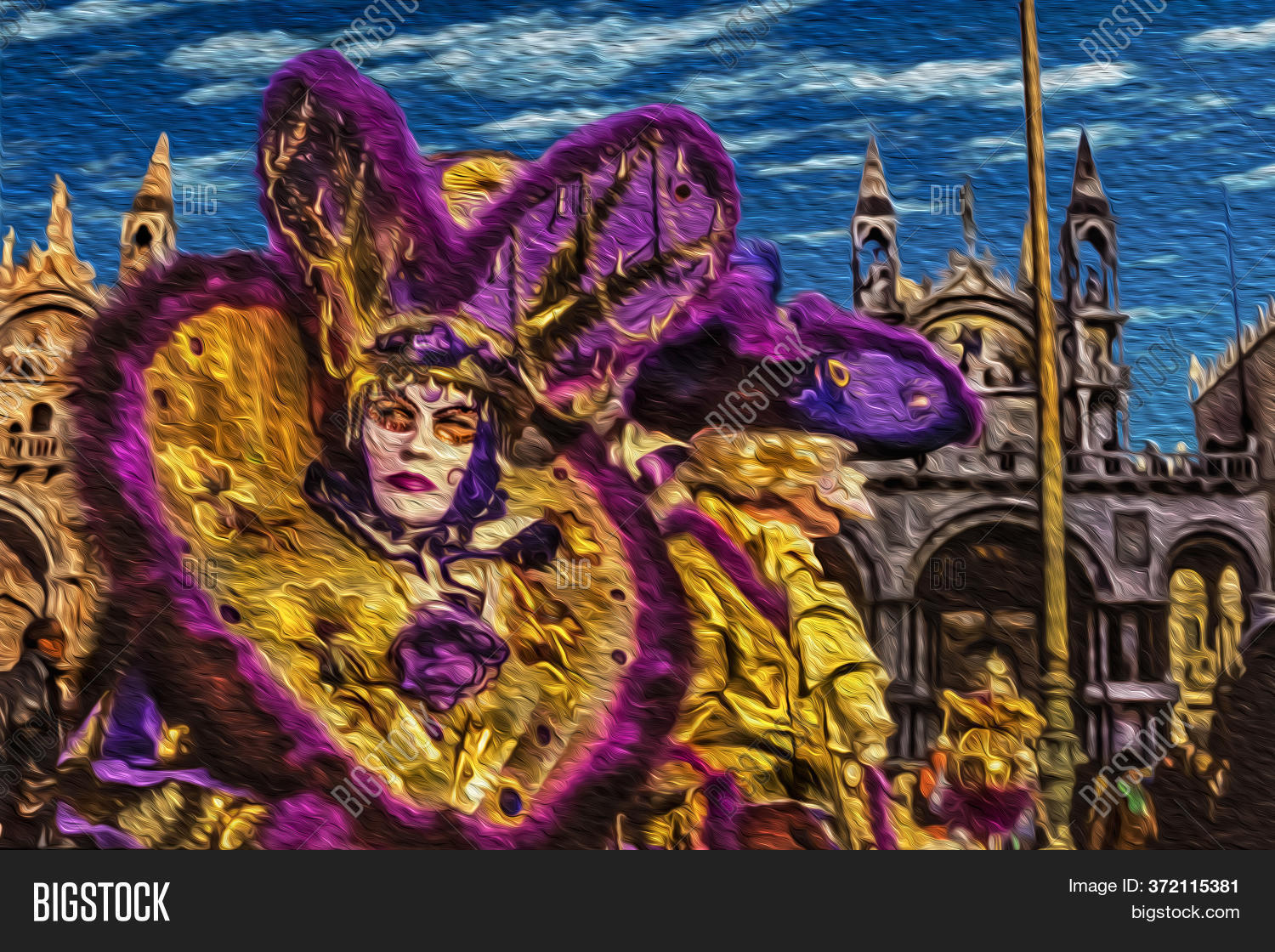 Carnival Revelers Image & Photo (Free Trial) | Bigstock