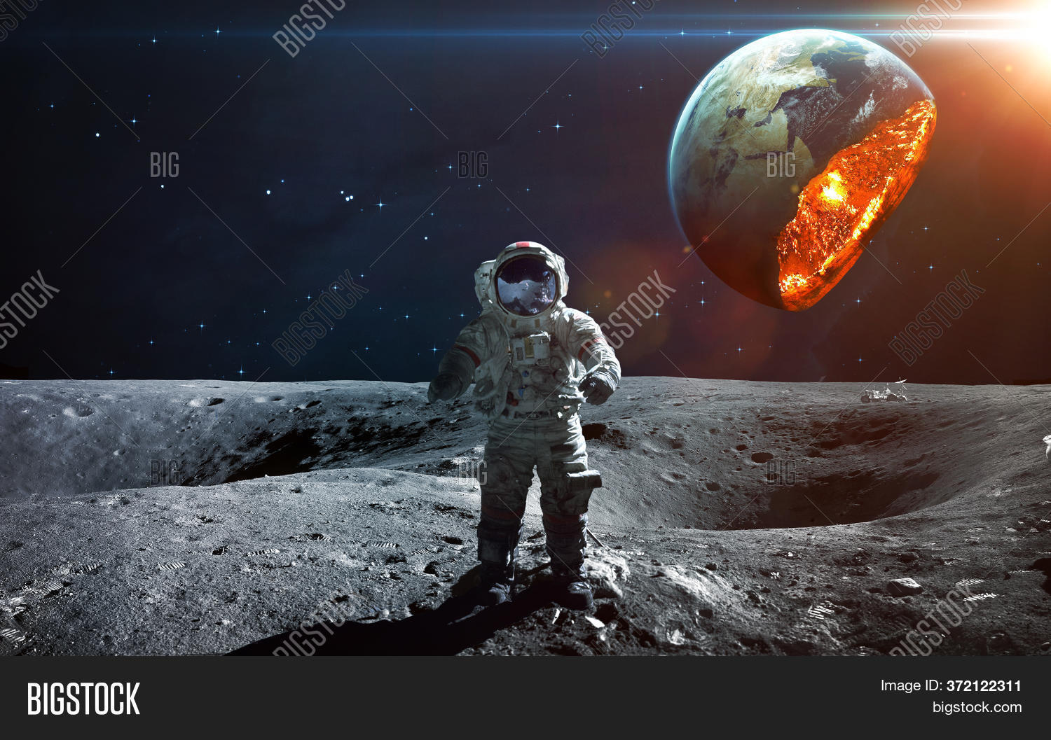 Planet Explosion Space Image & Photo (Free Trial) | Bigstock