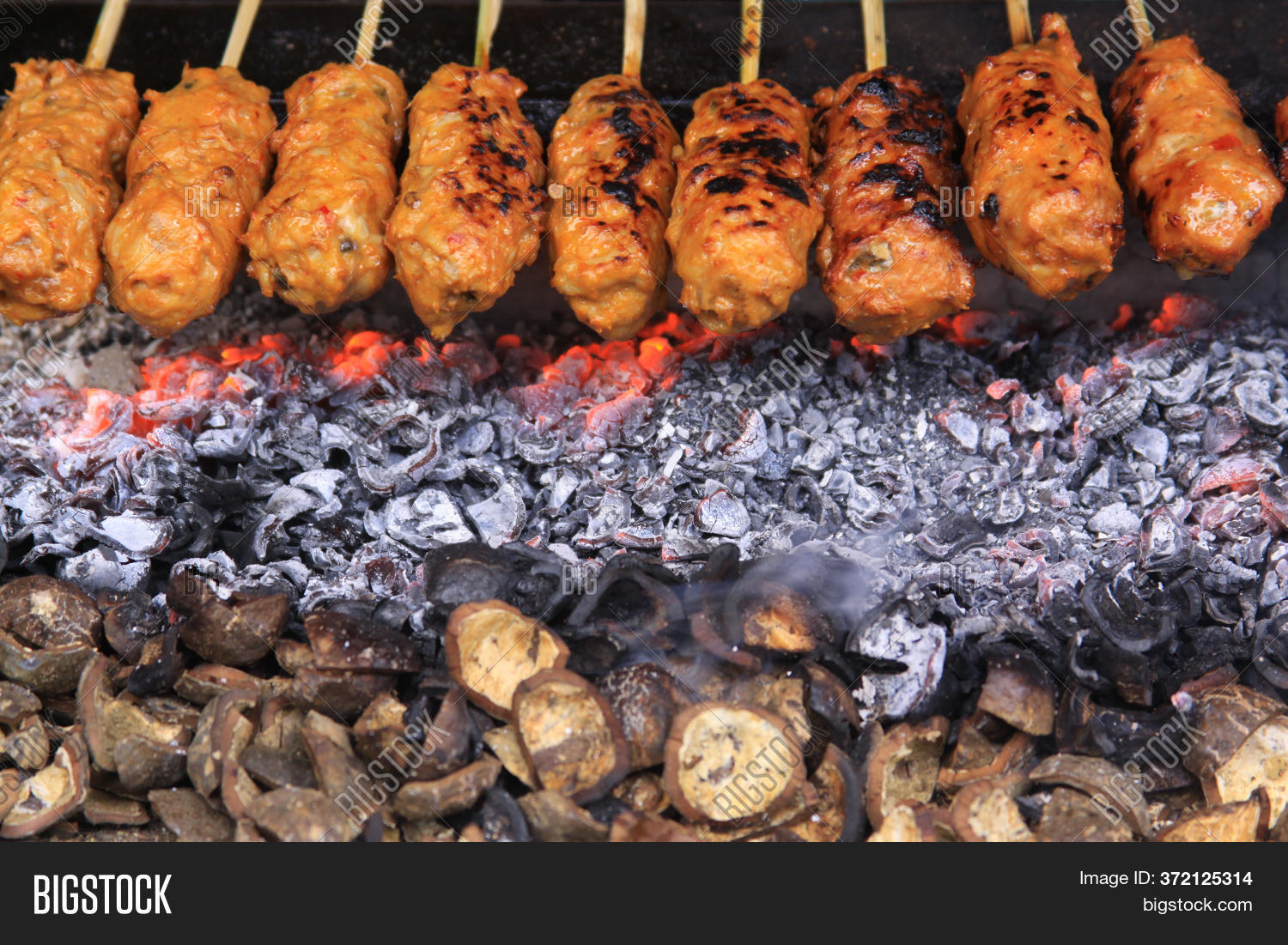 Fresh Sate Sticks Image & Photo (Free Trial) | Bigstock
