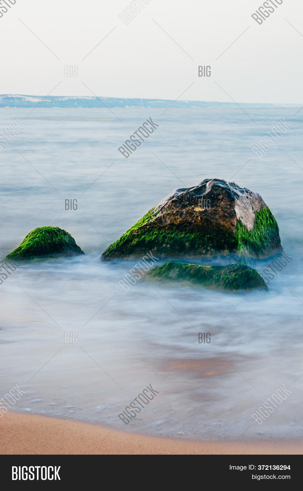 Wide View Sand Beach Image & Photo (Free Trial) | Bigstock