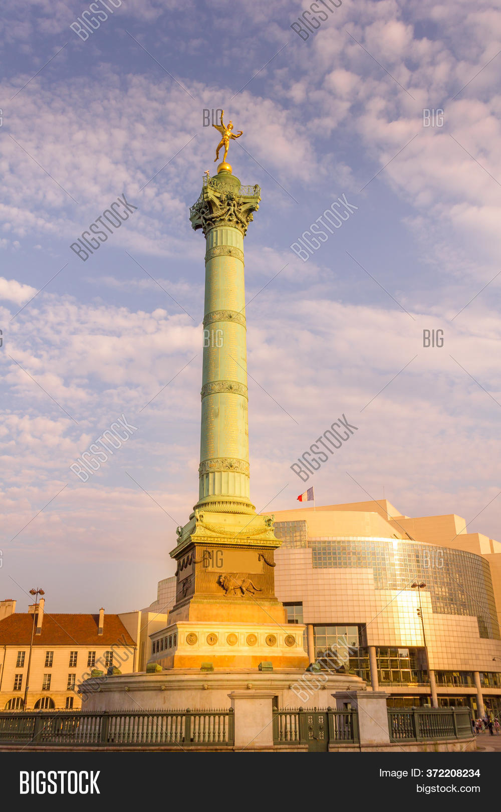 Place De La Bastille Image & Photo (Free Trial) | Bigstock