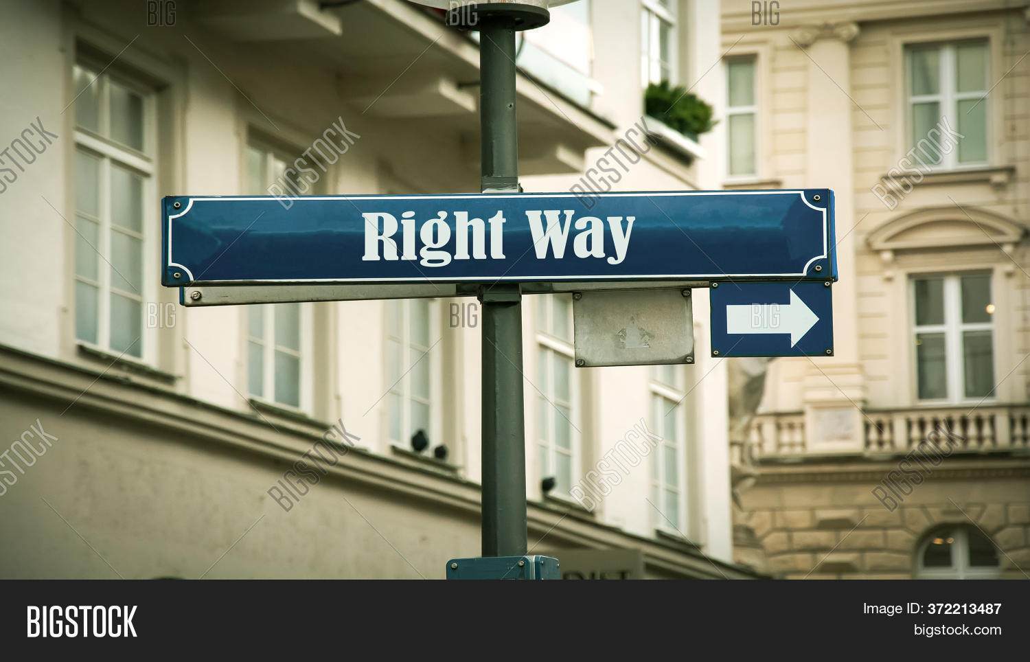 Street Sign Direction Image & Photo (Free Trial) | Bigstock