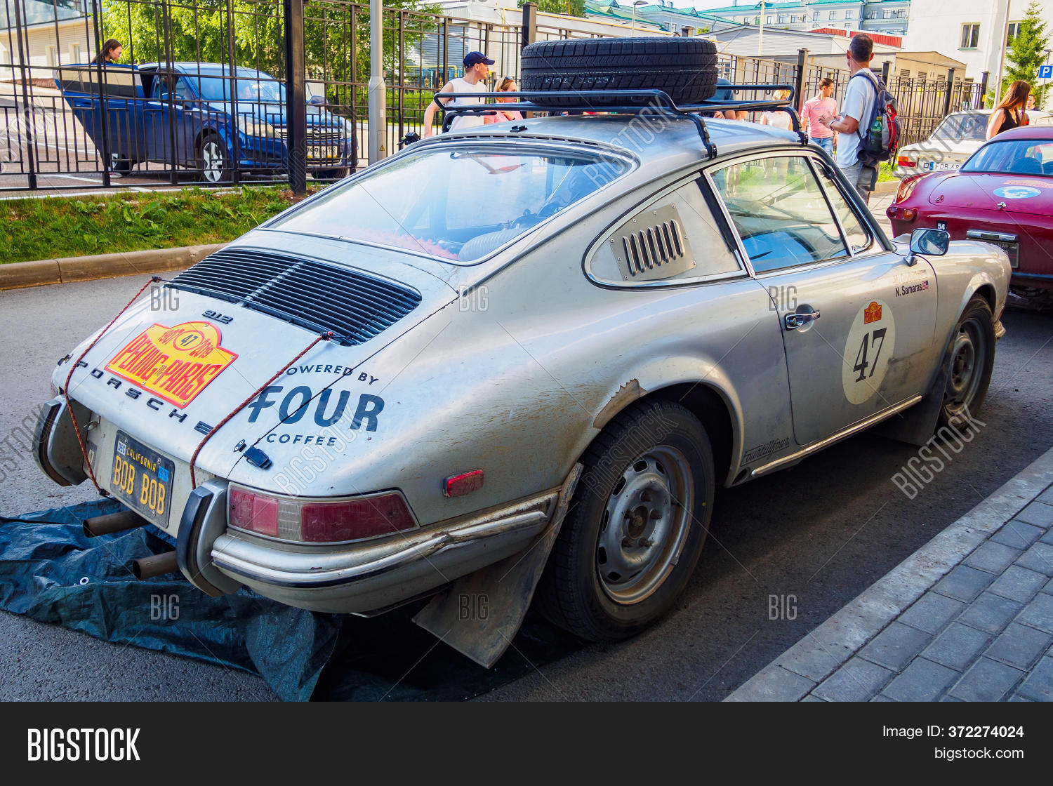 Back View Porsche 912 Image & Photo (Free Trial) | Bigstock