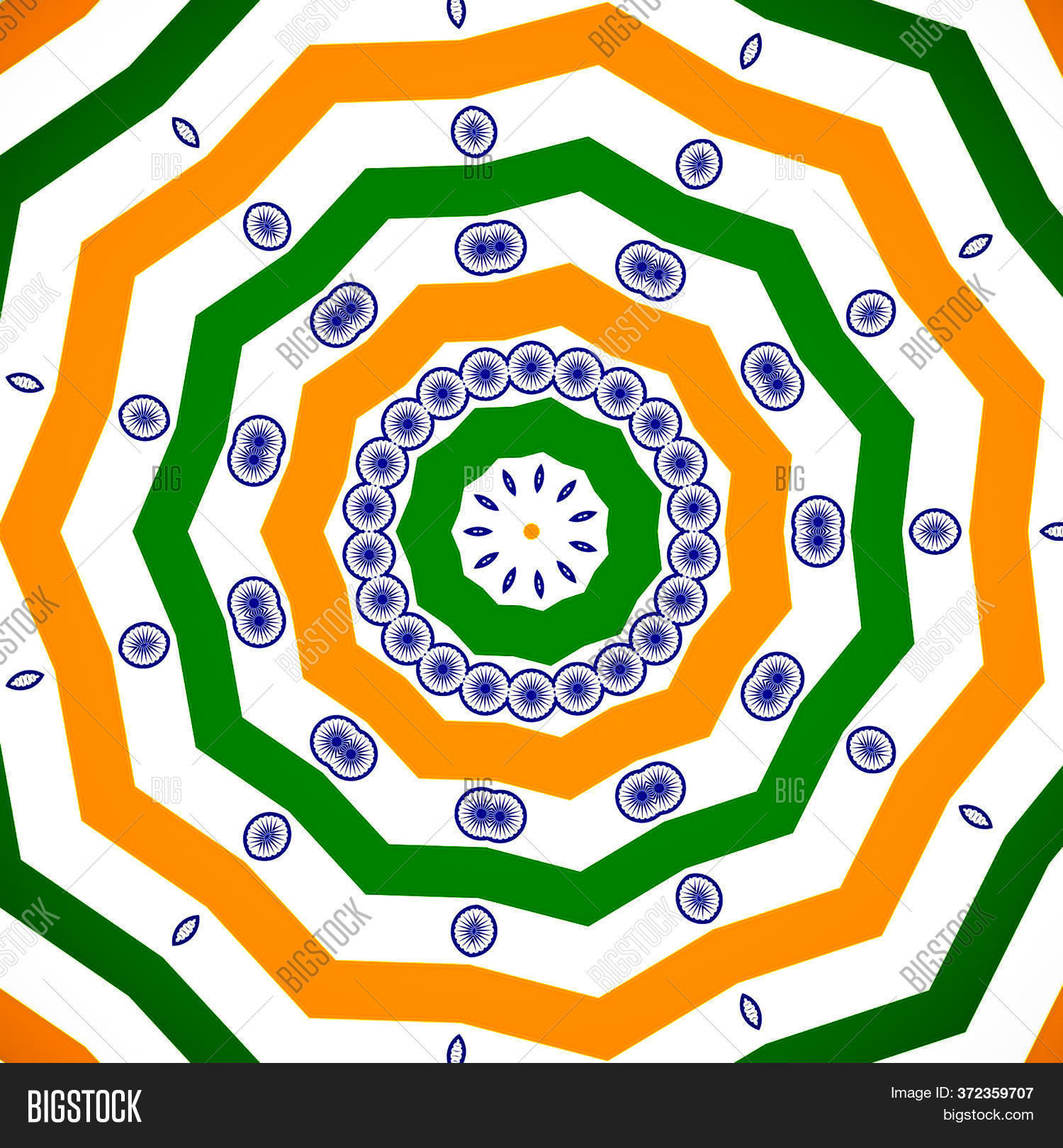 Abstract Indian Flag Image & Photo (Free Trial) | Bigstock