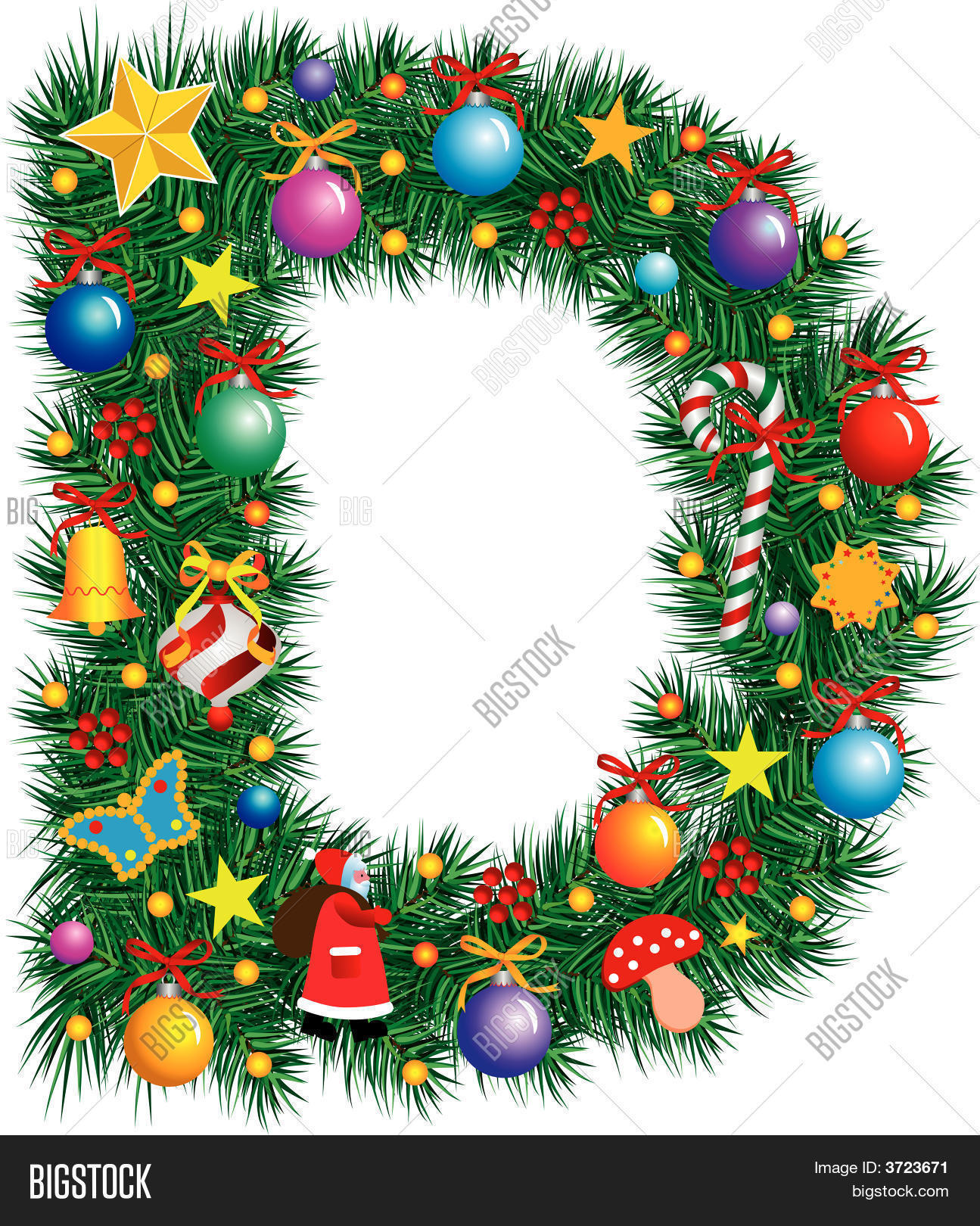 Alphabet Letter D - Vector & Photo (Free Trial) | Bigstock