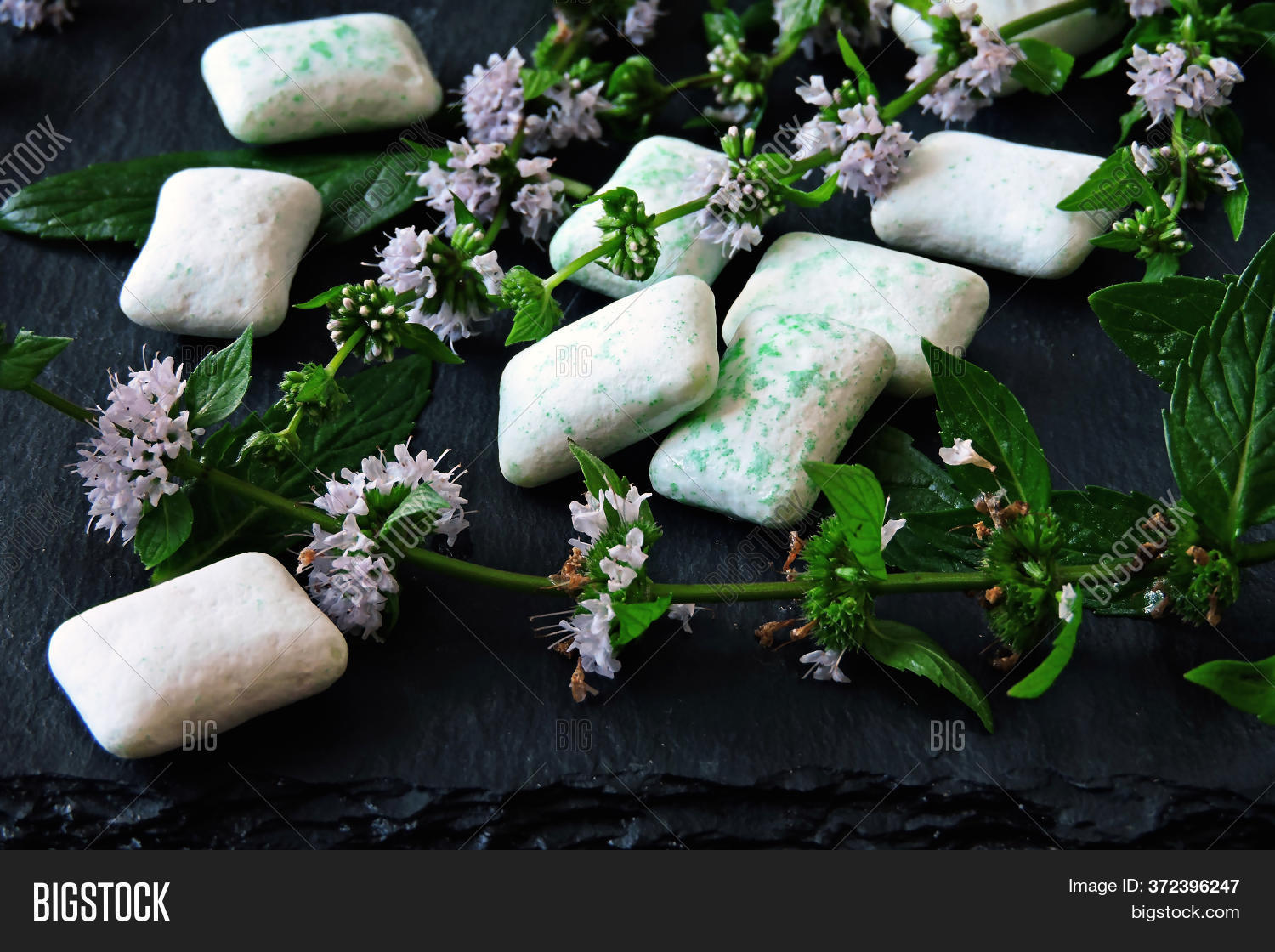 Chewing Gum Pads Fresh Image & Photo (Free Trial) | Bigstock