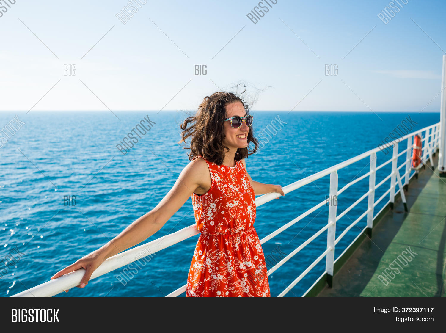 Woman Sailing On Image & Photo (Free Trial) | Bigstock
