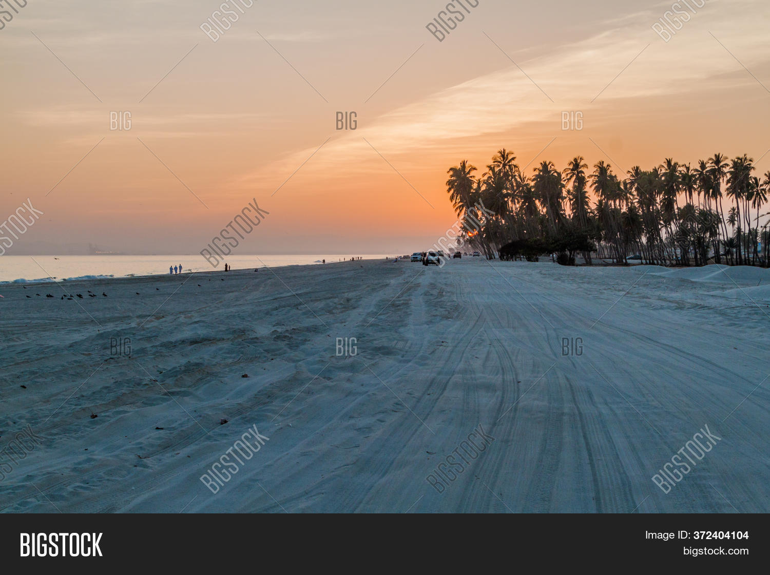 Sunset Beach Salalah, Image & Photo (Free Trial) | Bigstock