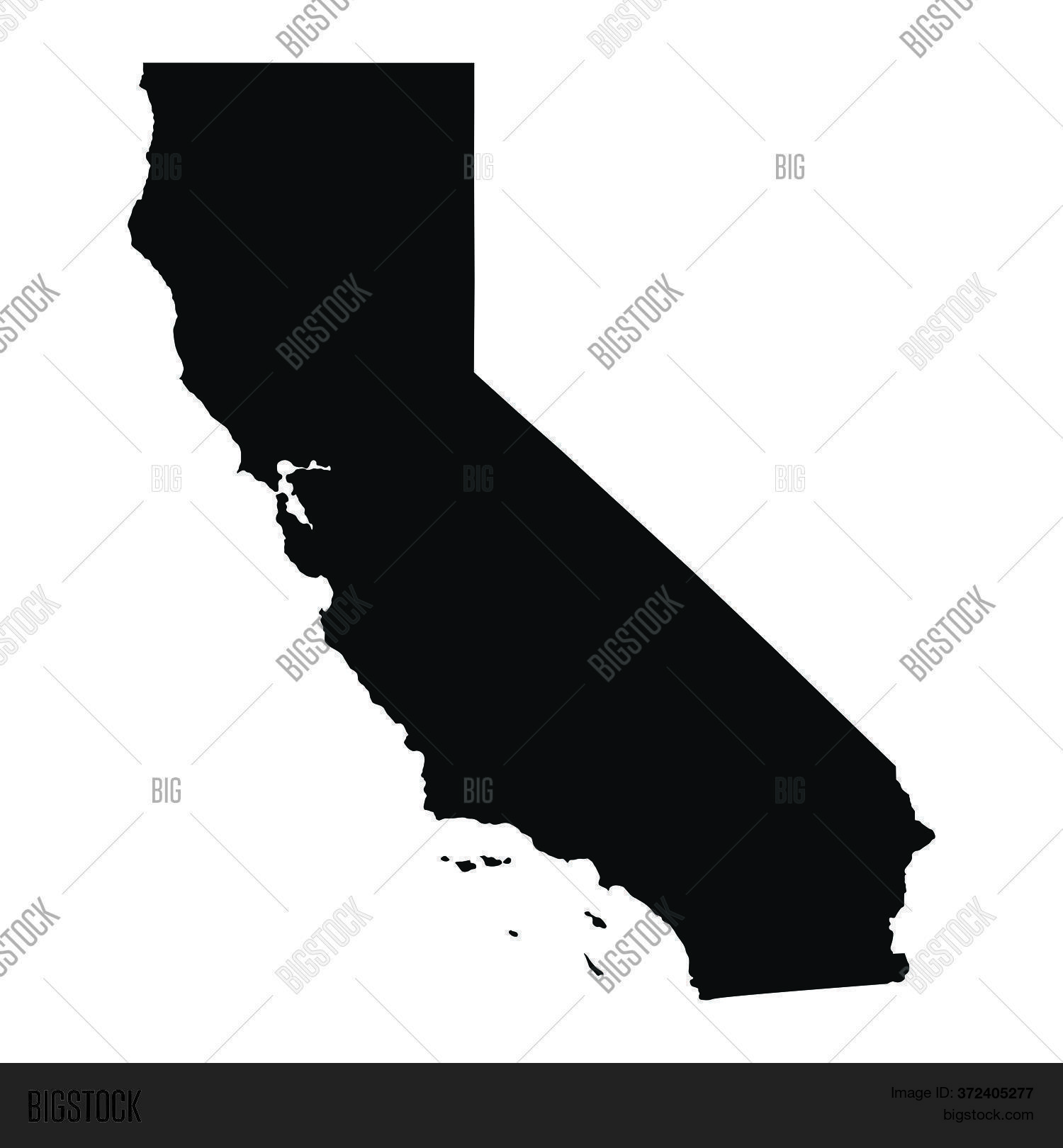California Ca State Vector & Photo (Free Trial) | Bigstock