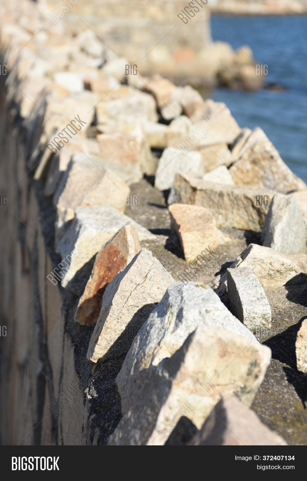Jagged Retaining Wall Image & Photo (Free Trial) | Bigstock