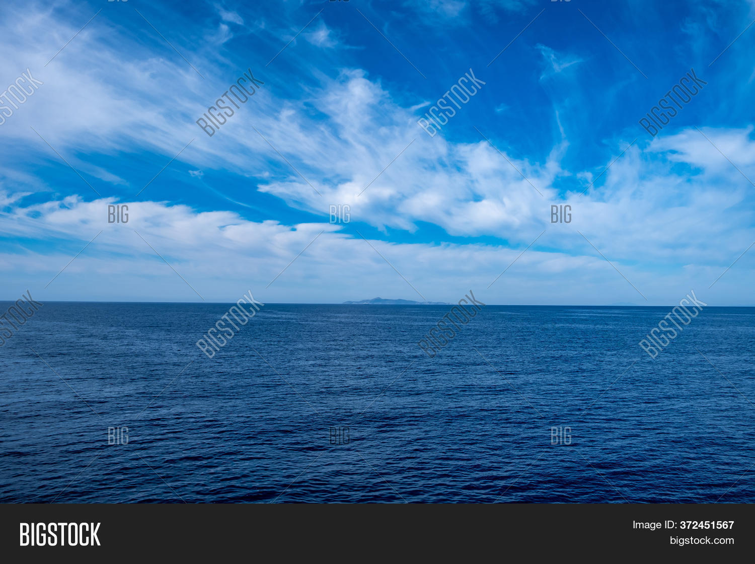 Blue Sea Sky Image & Photo (Free Trial) | Bigstock