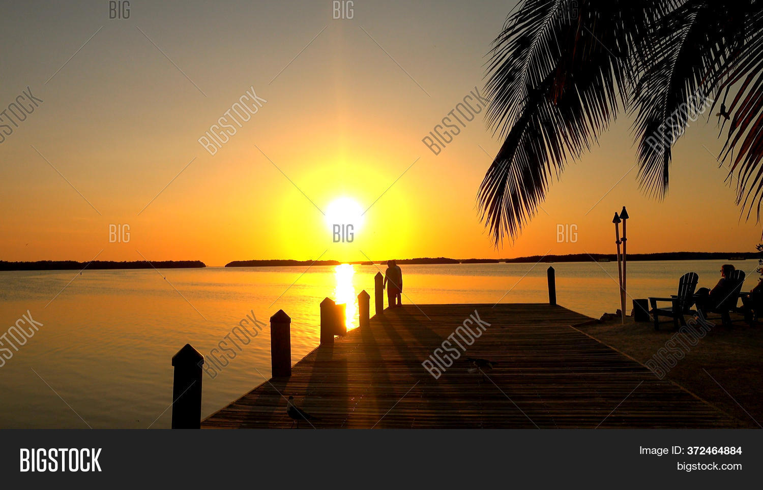 Wonderful Pier Sunset Image & Photo (Free Trial) | Bigstock