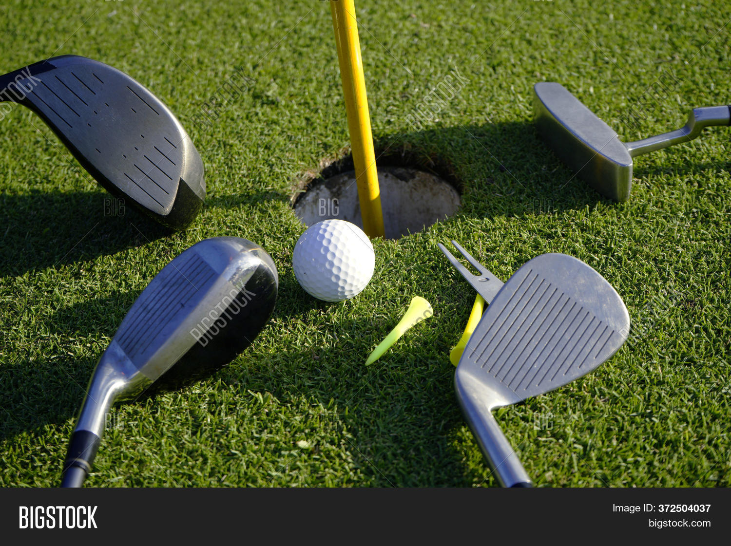 Golf Equipment On Image & Photo (Free Trial) | Bigstock