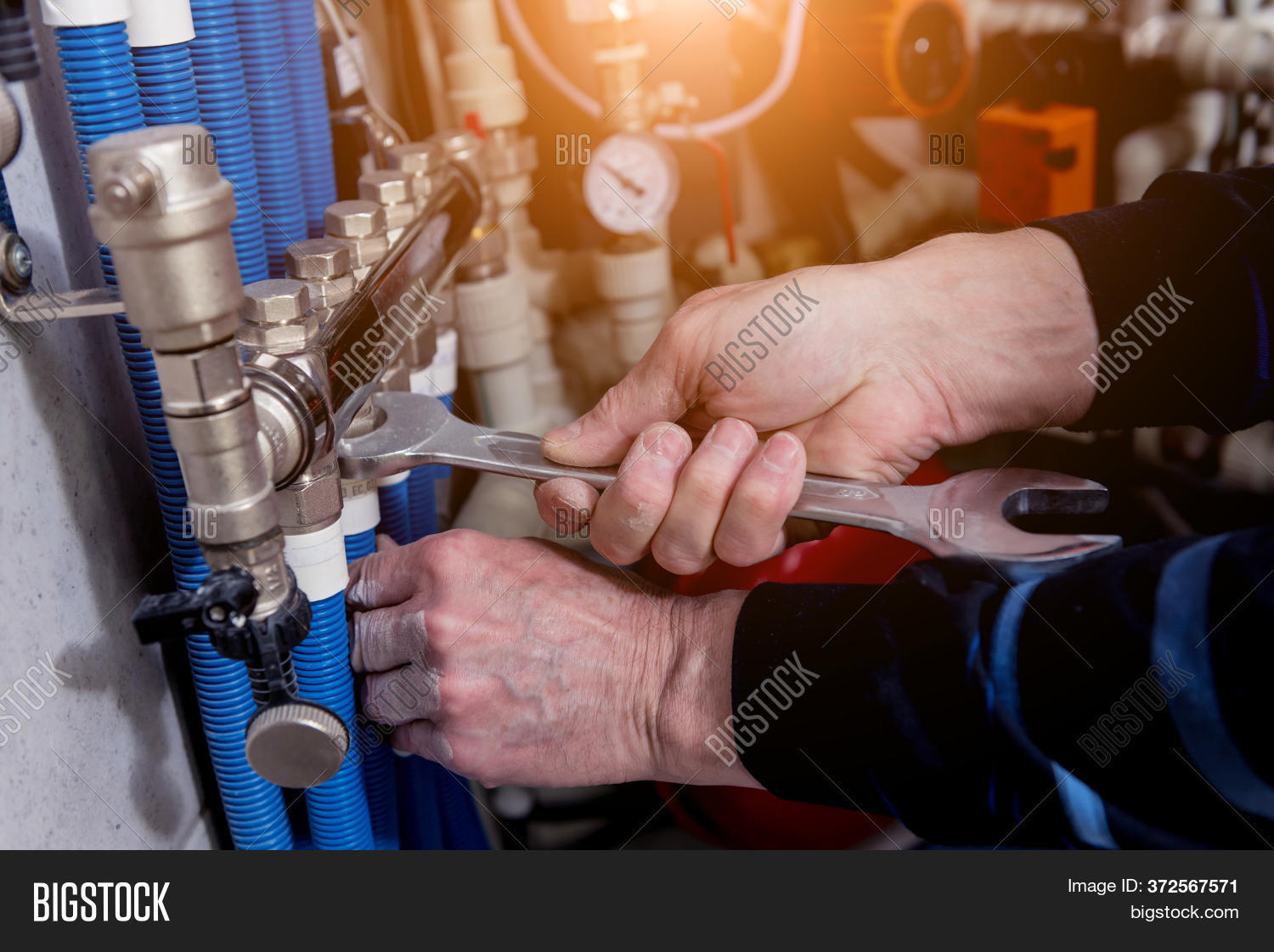 Heating Engineer Image & Photo (Free Trial) | Bigstock