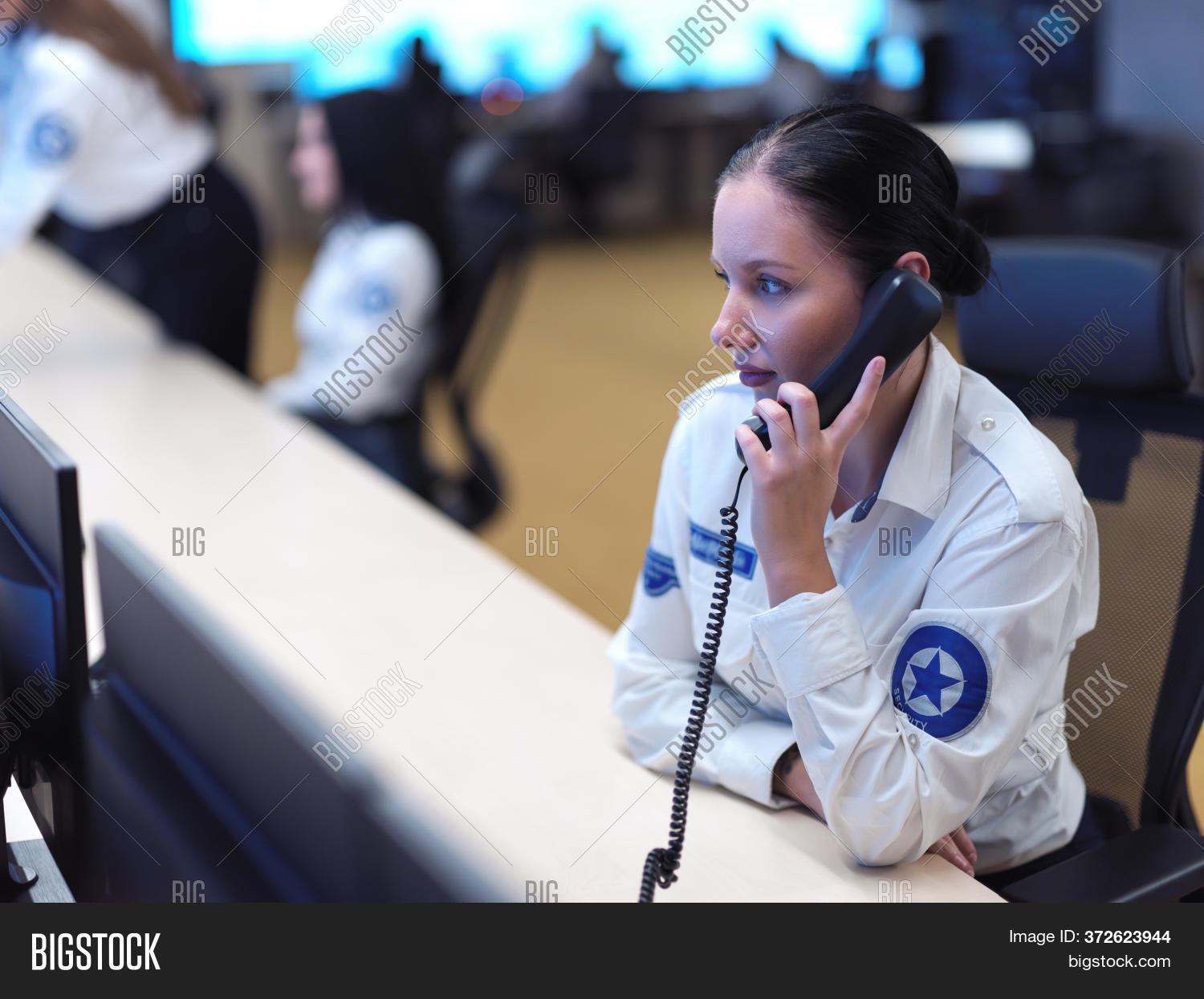 Female Security Guard Image & Photo (Free Trial) | Bigstock