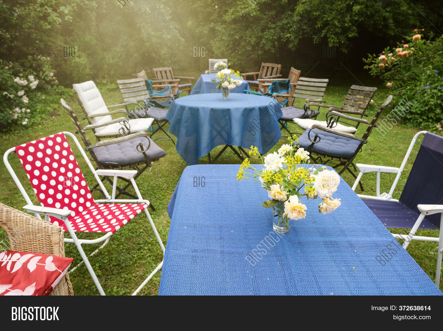 Informal Garden Party Image & Photo (Free Trial) | Bigstock