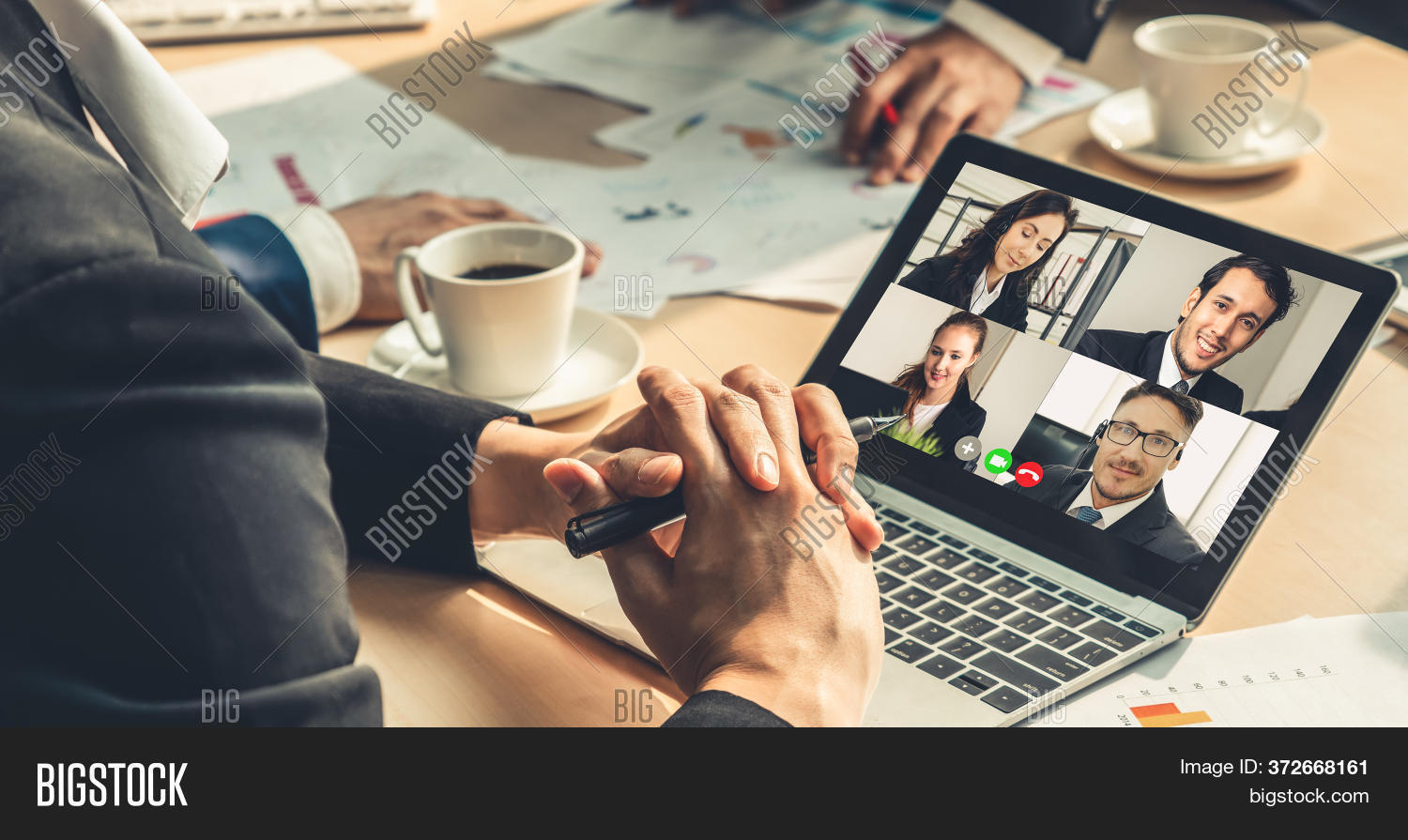 Video Call Group Image & Photo (Free Trial) | Bigstock