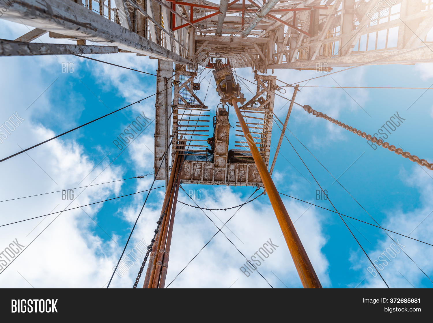 Drilling Rig Oil Field Image & Photo (Free Trial) | Bigstock