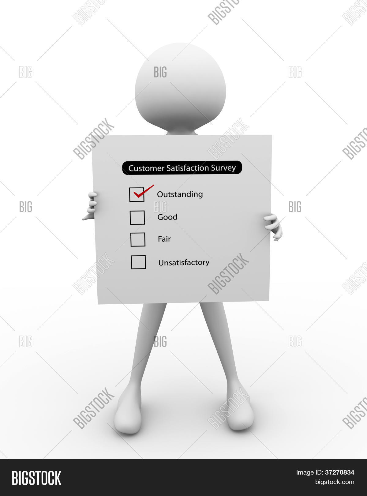 3D Man Survey Report Image & Photo (Free Trial) | Bigstock