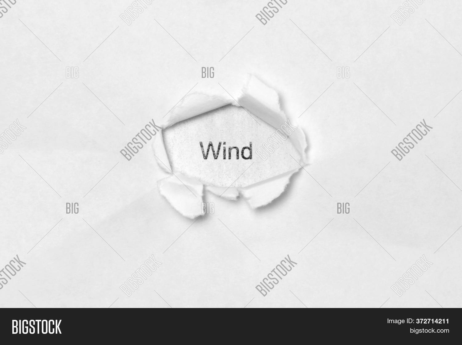 Word Wind On White Image & Photo (Free Trial) | Bigstock
