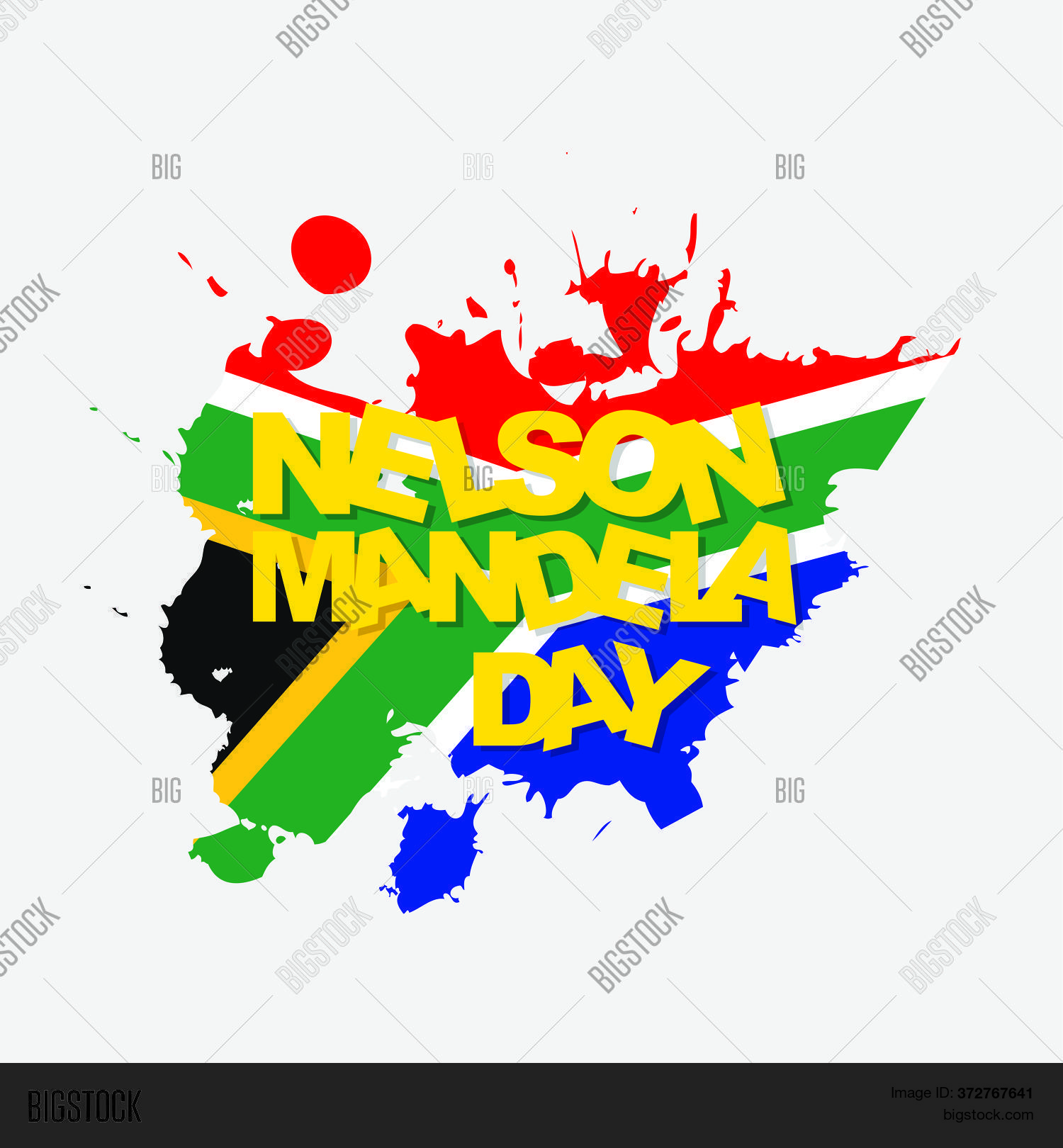 Nelson Mandela Day Vector & Photo (Free Trial) | Bigstock