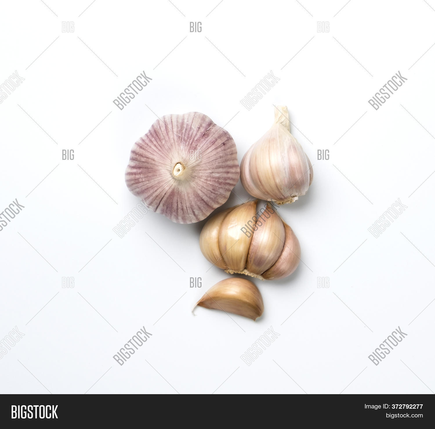 Fresh Clean Garlic Image & Photo (Free Trial) | Bigstock