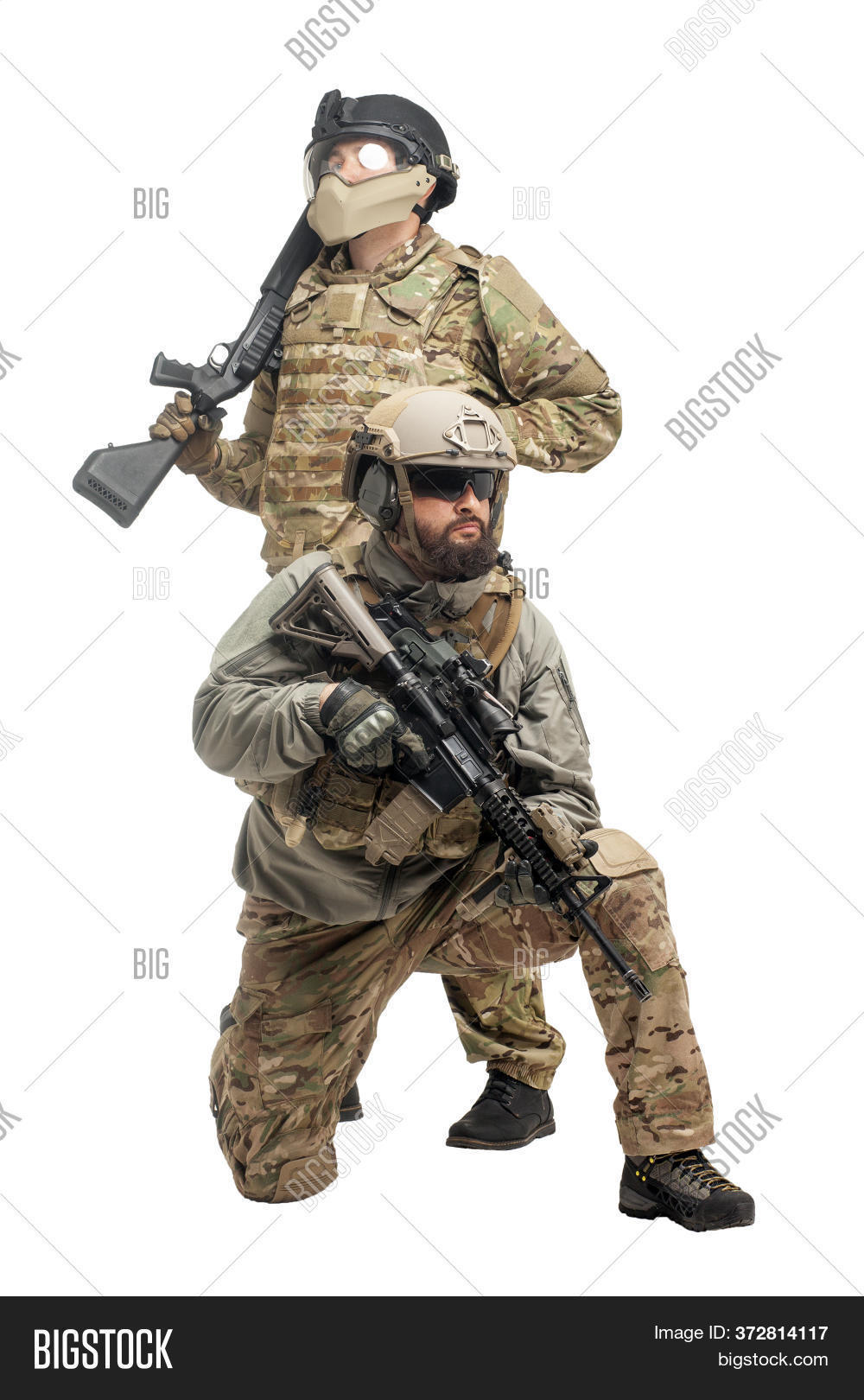 American Army Soldiers Weapons