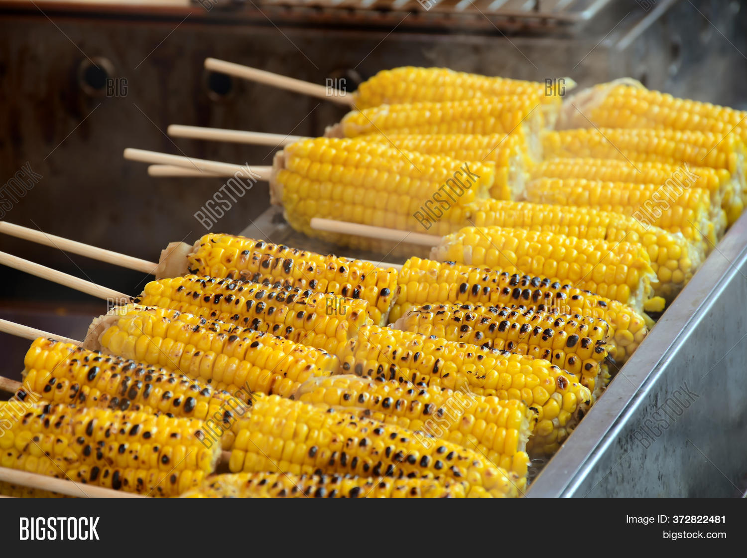Grilled Sweet Corn Image & Photo (Free Trial) | Bigstock