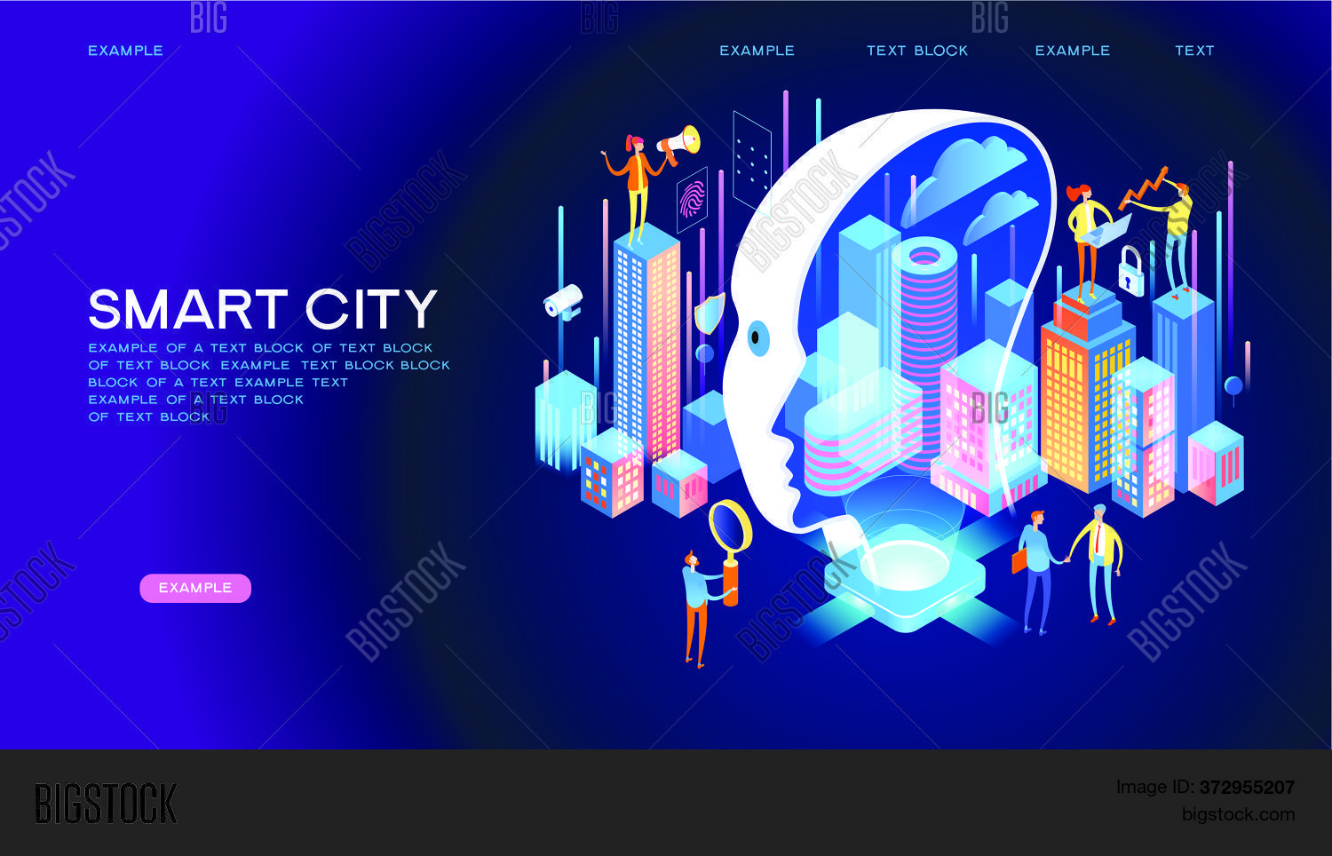 Smart City Vector & Photo (Free Trial) | Bigstock