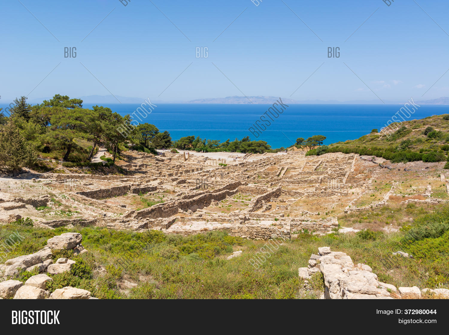 Ancient City Kamiros Image & Photo (Free Trial) | Bigstock