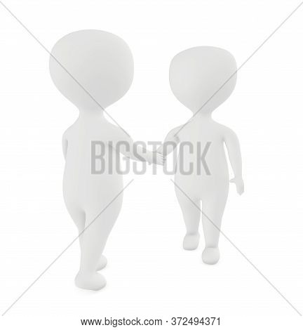 3d White Character Image & Photo (Free Trial) | Bigstock