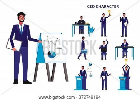 Cartoon Ceo Vector & Photo (Free Trial) | Bigstock