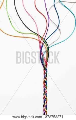 Coloured String Woven Image & Photo (Free Trial) | Bigstock