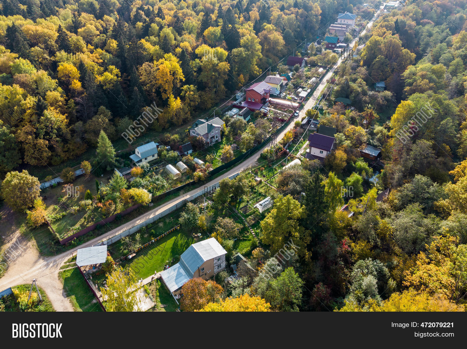 Aerial View Elongated Image & Photo (Free Trial) | Bigstock