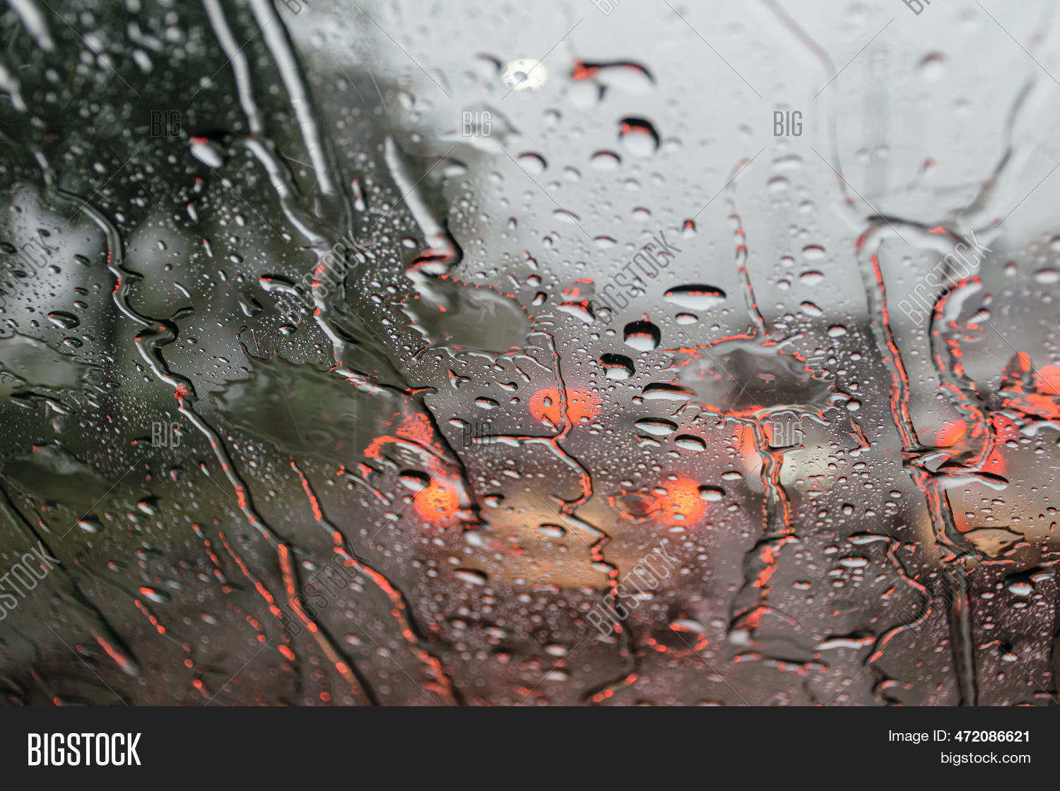 Selective Focus Rain Image & Photo (Free Trial) | Bigstock