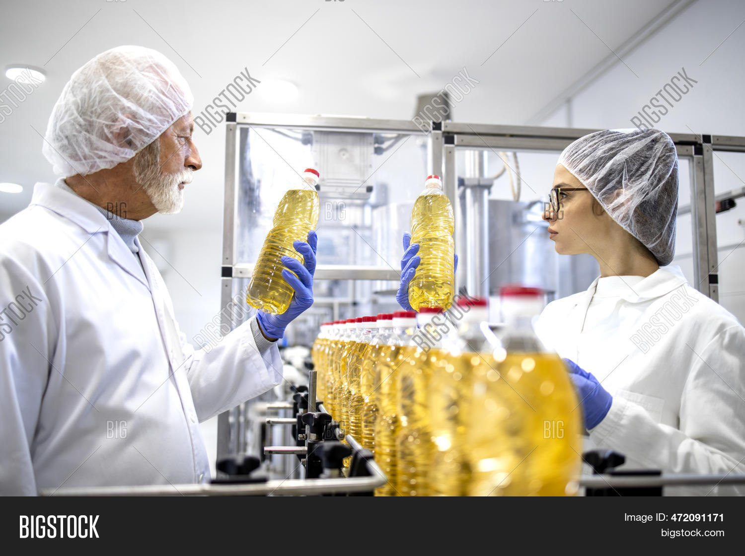 Food Factory Workers Image & Photo (Free Trial) | Bigstock