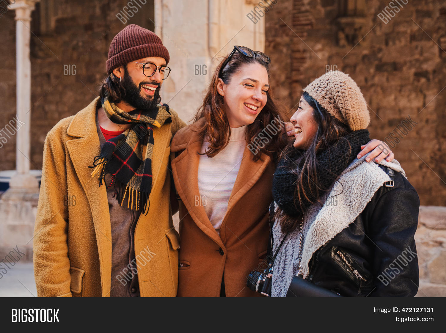 Group Three Happy Image & Photo (Free Trial) | Bigstock