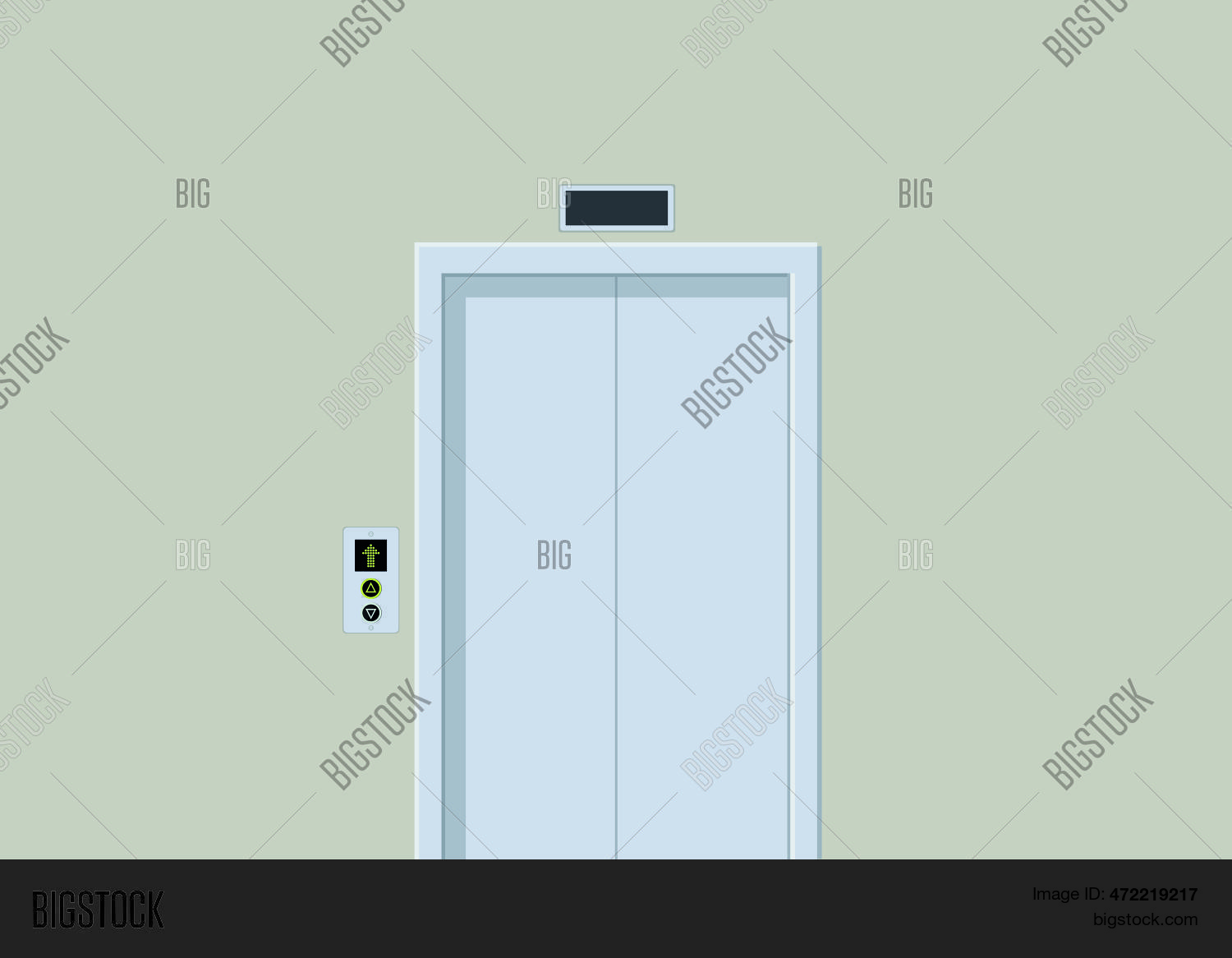 Elevators Panel Vector & Photo (Free Trial) | Bigstock