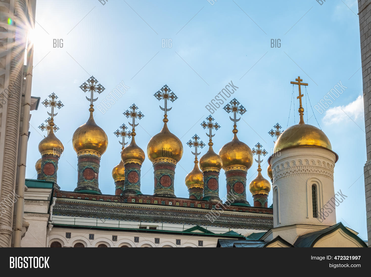 Golden Domes Upper Image & Photo (Free Trial) | Bigstock