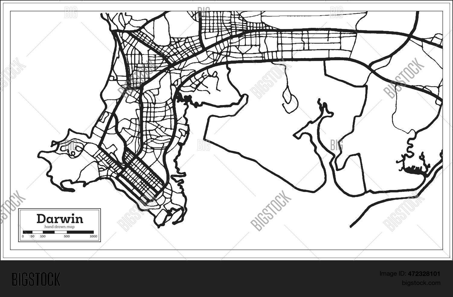 Darwin Australia City Vector & Photo (Free Trial) | Bigstock