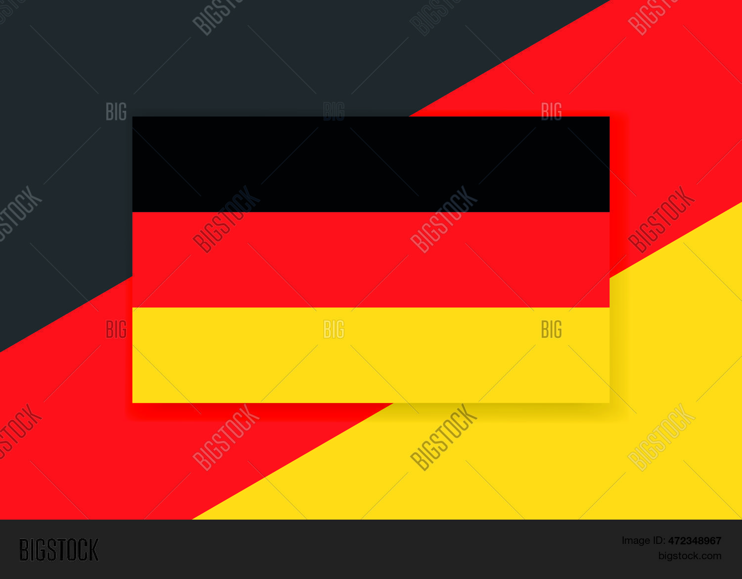 Vector Germany Flag. Vector & Photo (Free Trial) | Bigstock