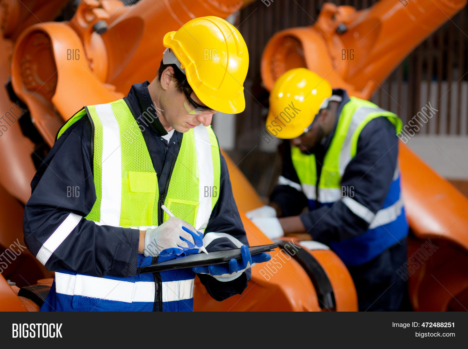 Two Young Engineer Man Image & Photo (Free Trial) | Bigstock