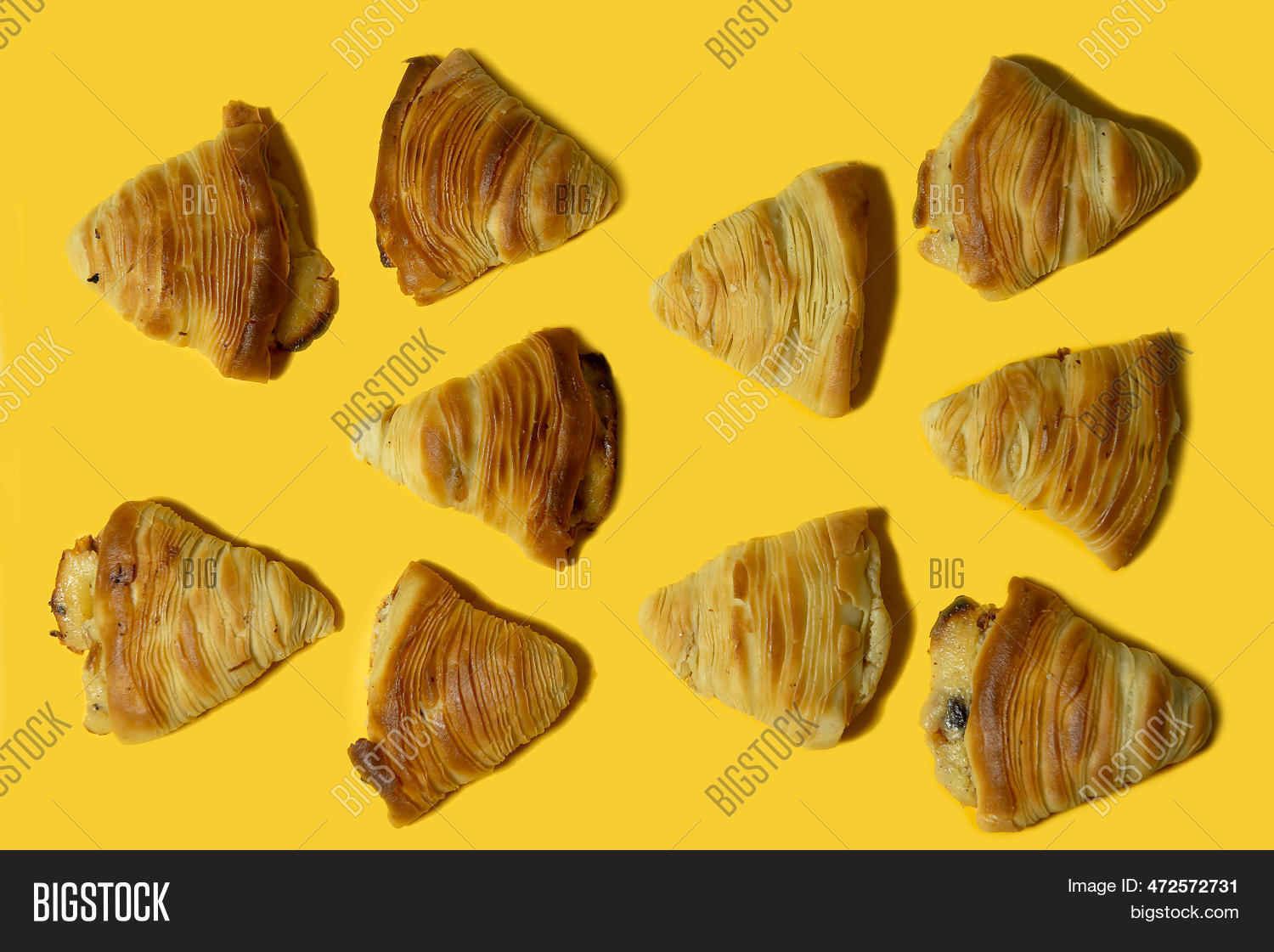 Puff Pastry Shape Image & Photo (Free Trial) | Bigstock