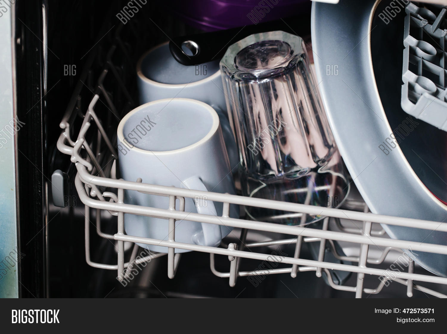 Inside Dishwasher View Image & Photo (Free Trial) | Bigstock
